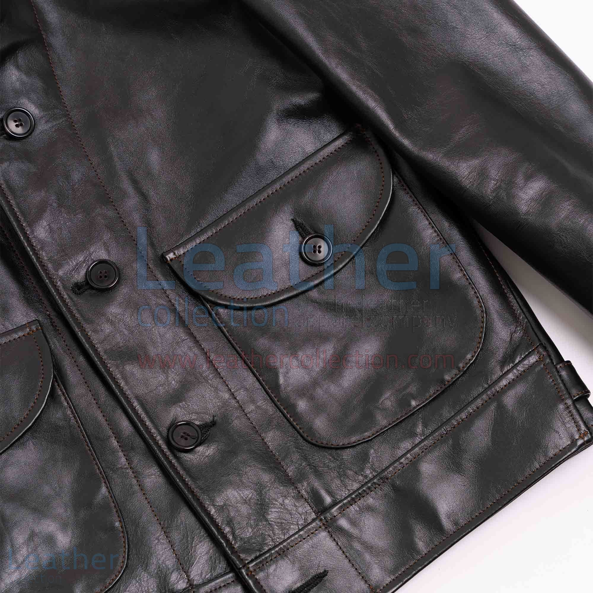 cossack jacket - vintage leather jacket for men | Shop