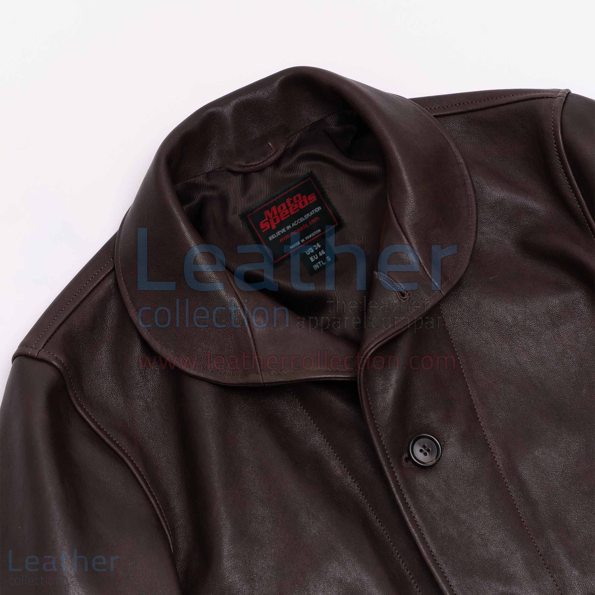 Shop the Stylish 1930s Cossack Leather Jacket Today!