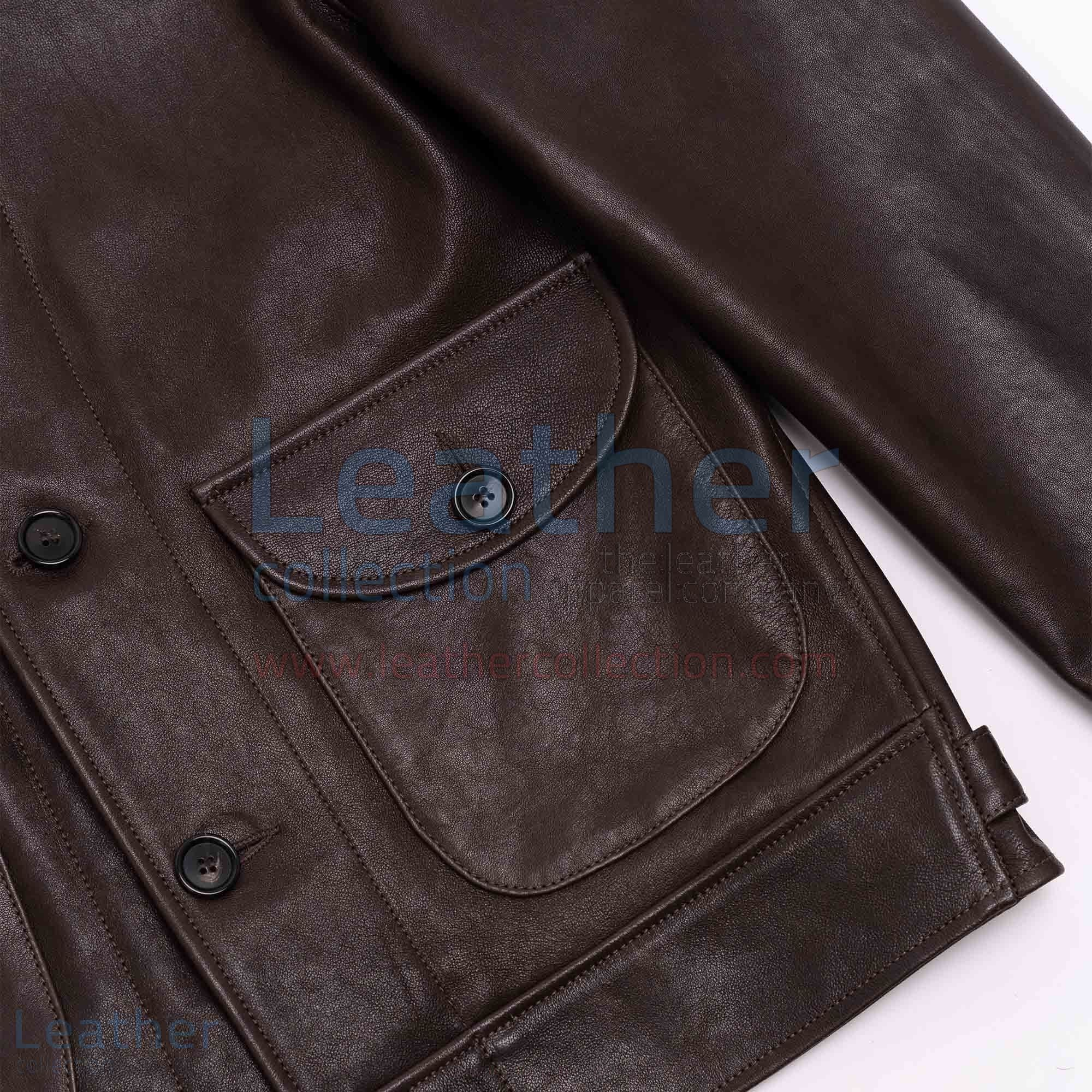 Shop the Stylish 1930s Cossack Leather Jacket Today!