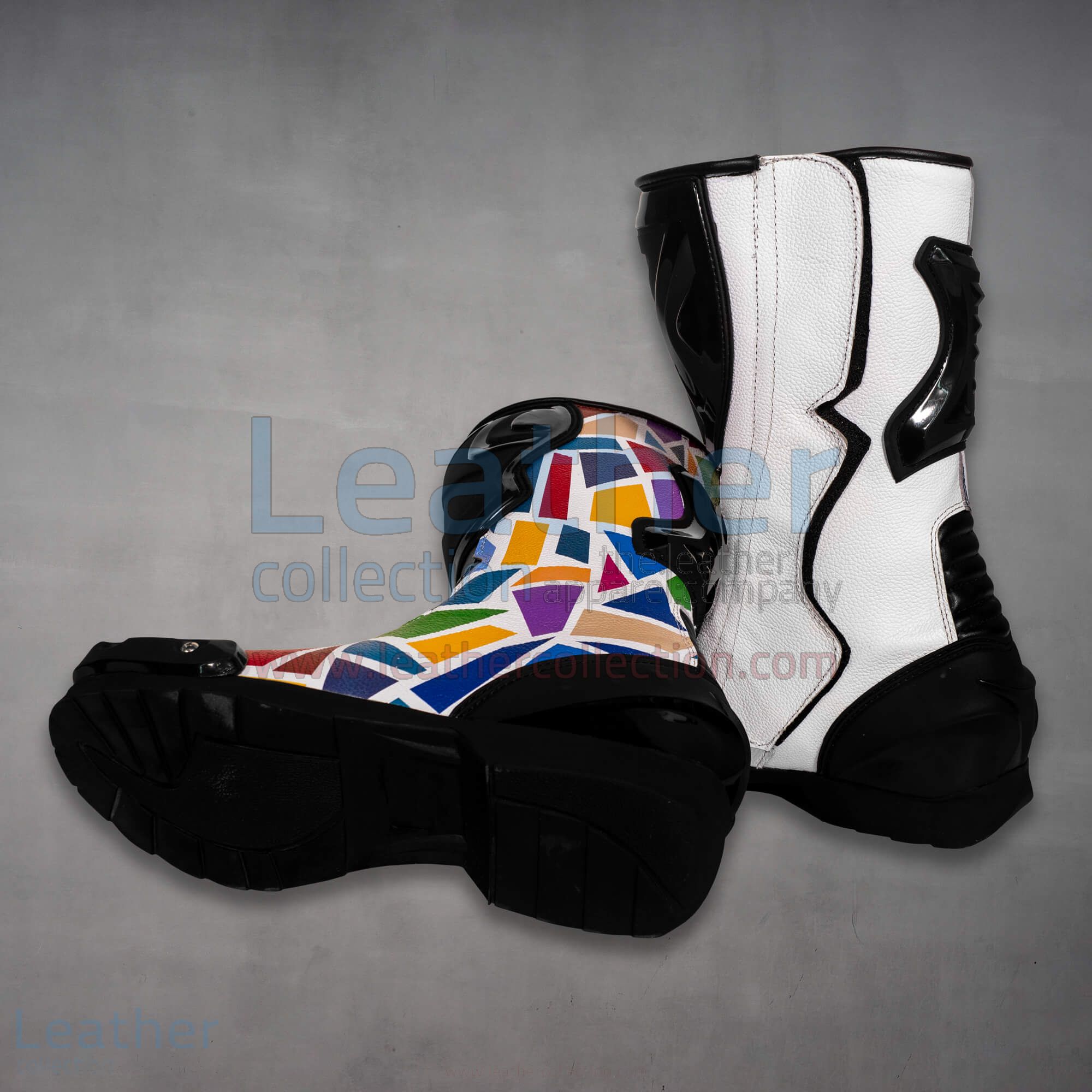 White Motorcycle Boots - MotoGP Gear for Racing | Shop